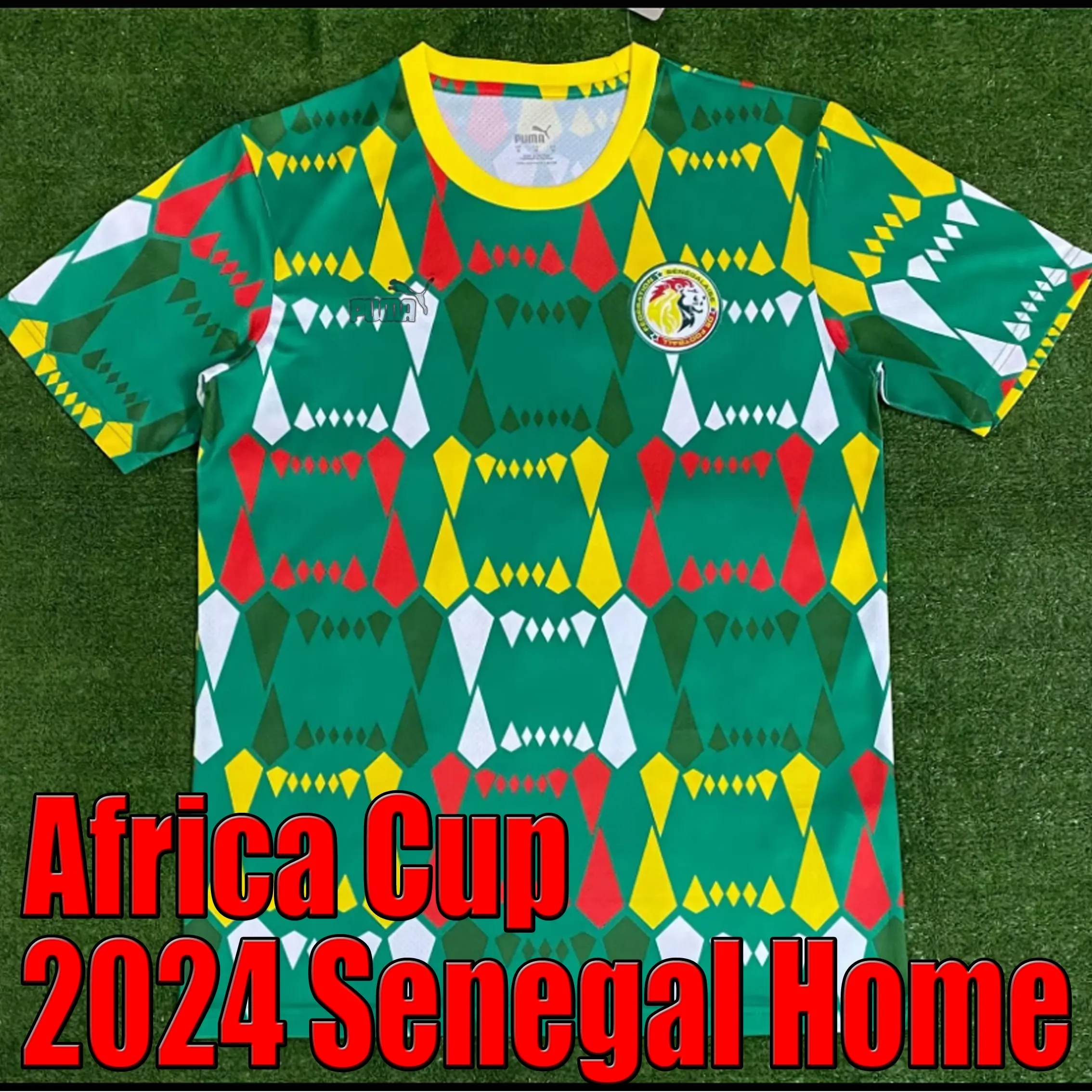 Copa Da África 2023 2024 Senegal National Soccer Jerseys Team Koulibaly ...
