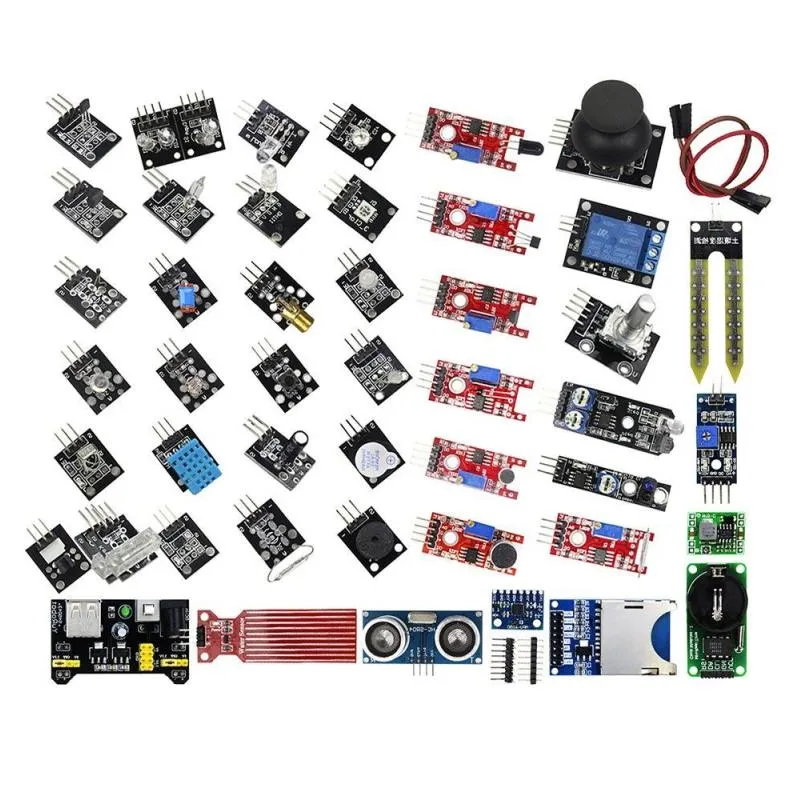 45-in-1 Sensor Module Kit - Arduino & Raspberry Pi Compatible ...