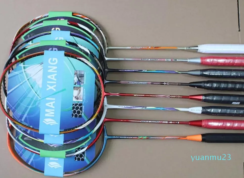 DHgate.com:Professional Carbon Badminton Rackets Set of 2 with 02 ...