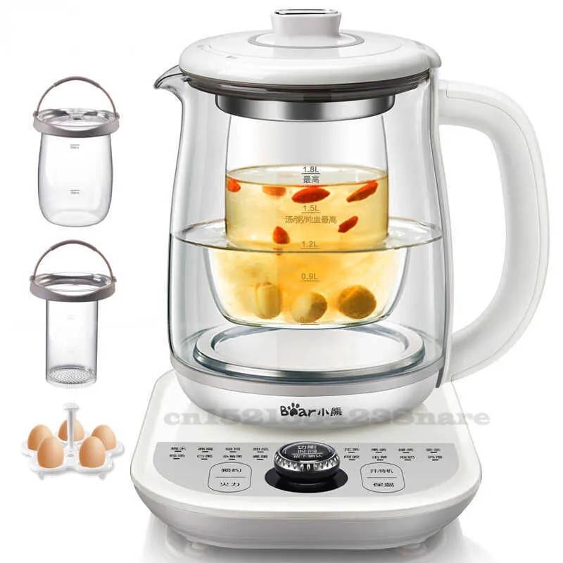 Electric Health Pot Kettle With Glass Water Boiler... From Wangcai09 ...
