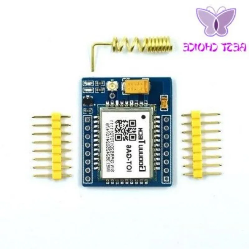 Mini A6 GPRS GSM Module Kit - Wireless Extension Board with Antenna ...