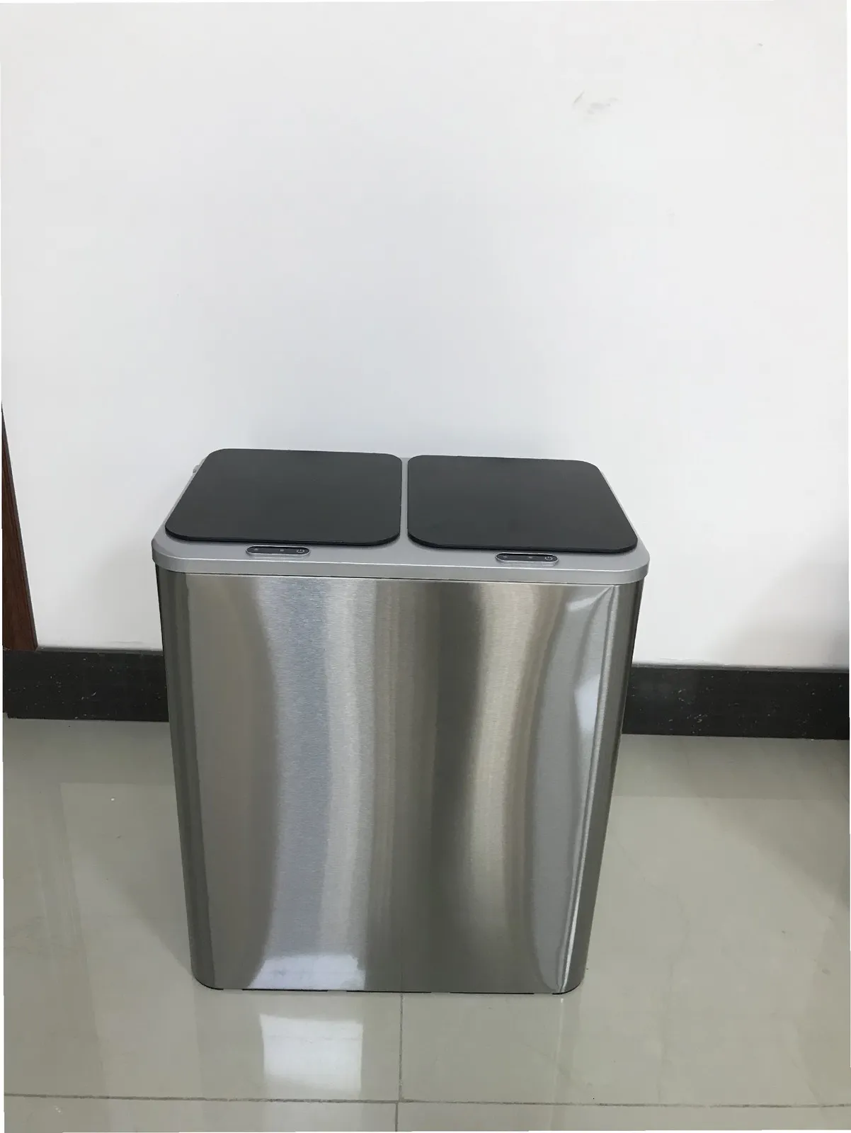 Double Kitchen Bin 80l Automatic Sensor Recycling Bin Classification ...