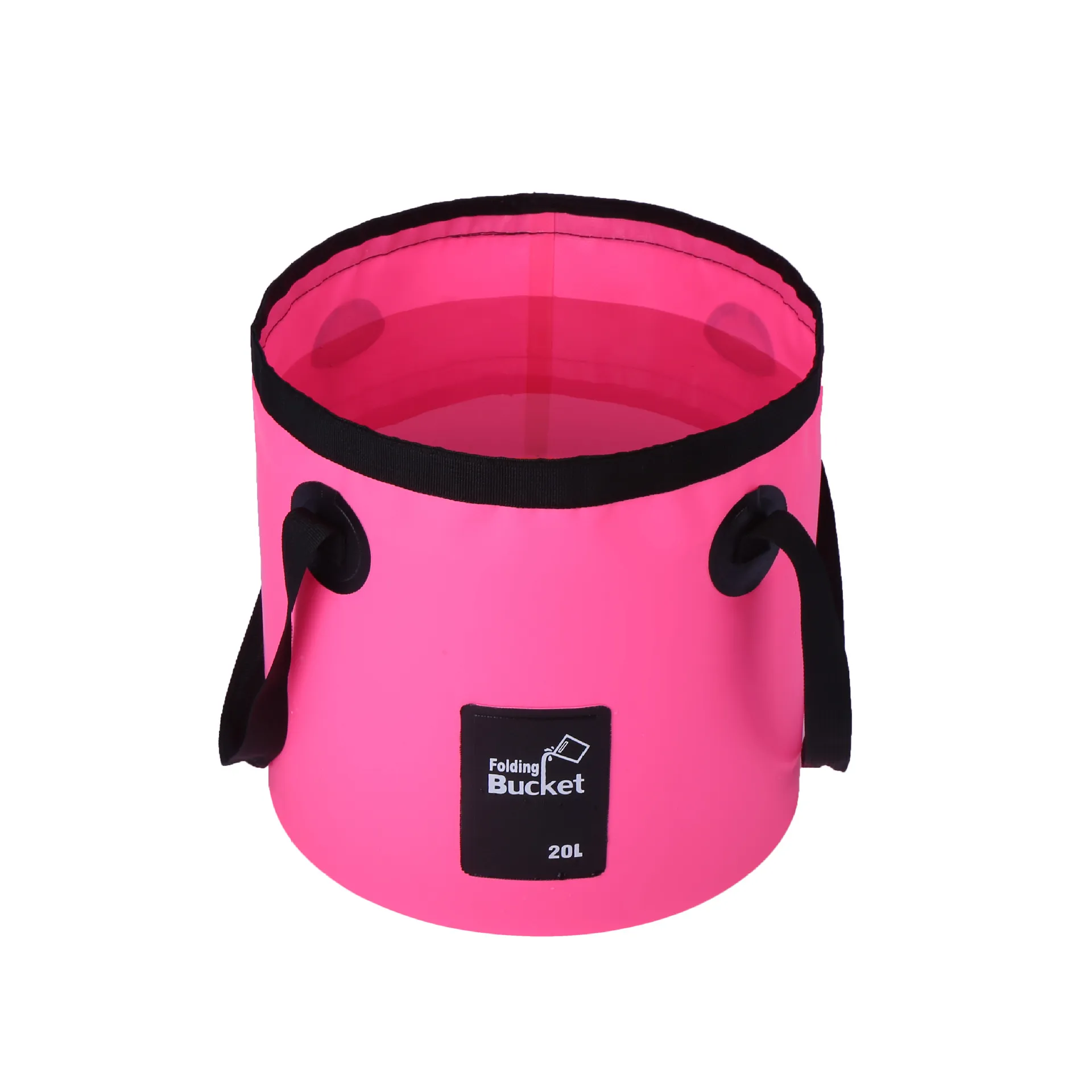 Waterproof 12/20L Handheld Folding garbage bucket for...