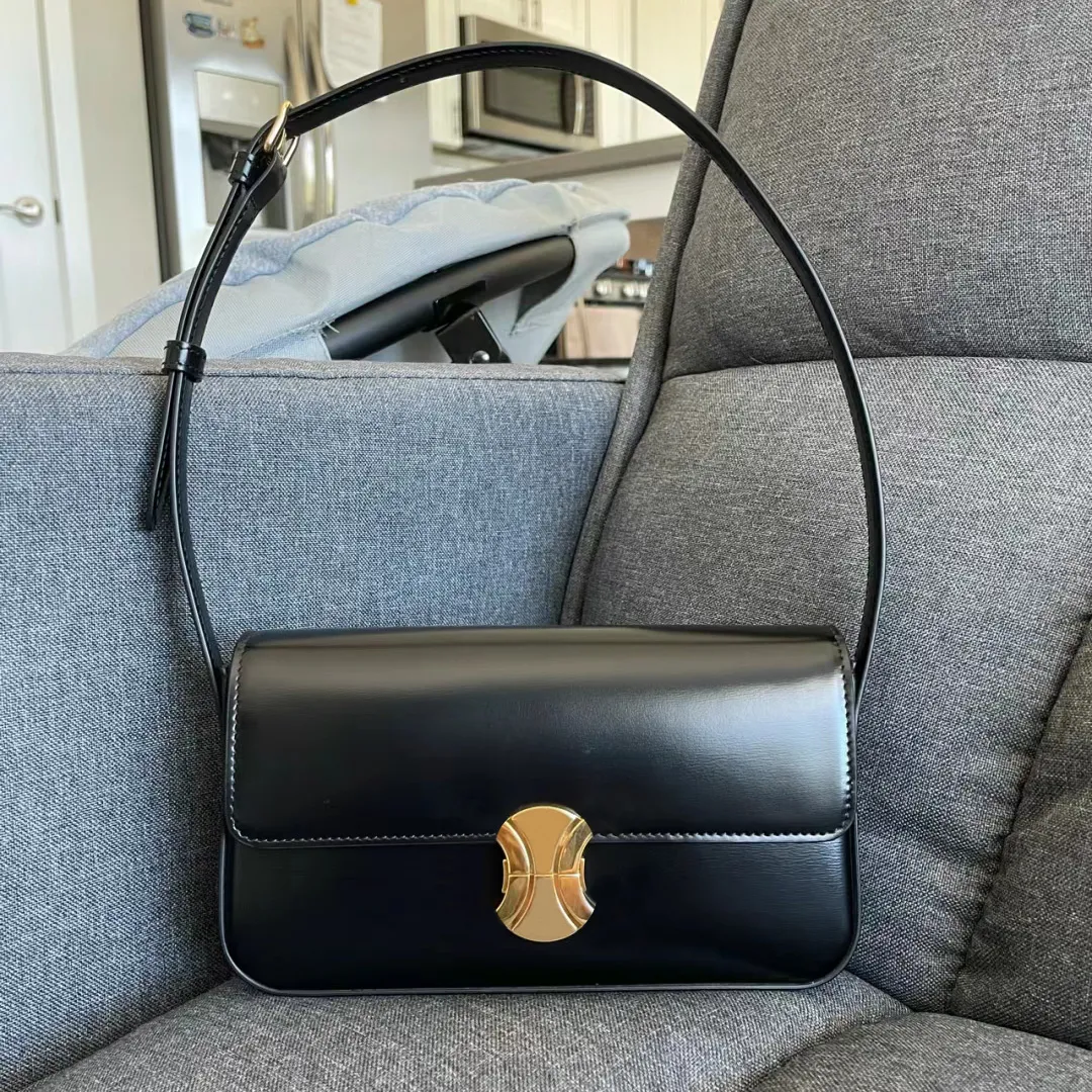DHgate.com:Genuine Leather Shoulder Handbag Womens Designer Underarm ...