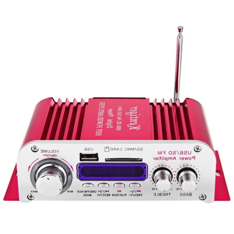 Hi Fi Digital Car Stereo Power Amplifier With LED Sound Mode, Usb To ...