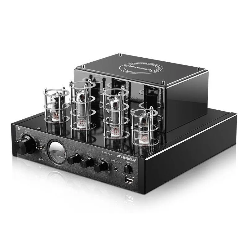 Nobsound MS 10DMKII HiFi Bluetooth Tube Amplifier 25W X 2, USB/AUX ...