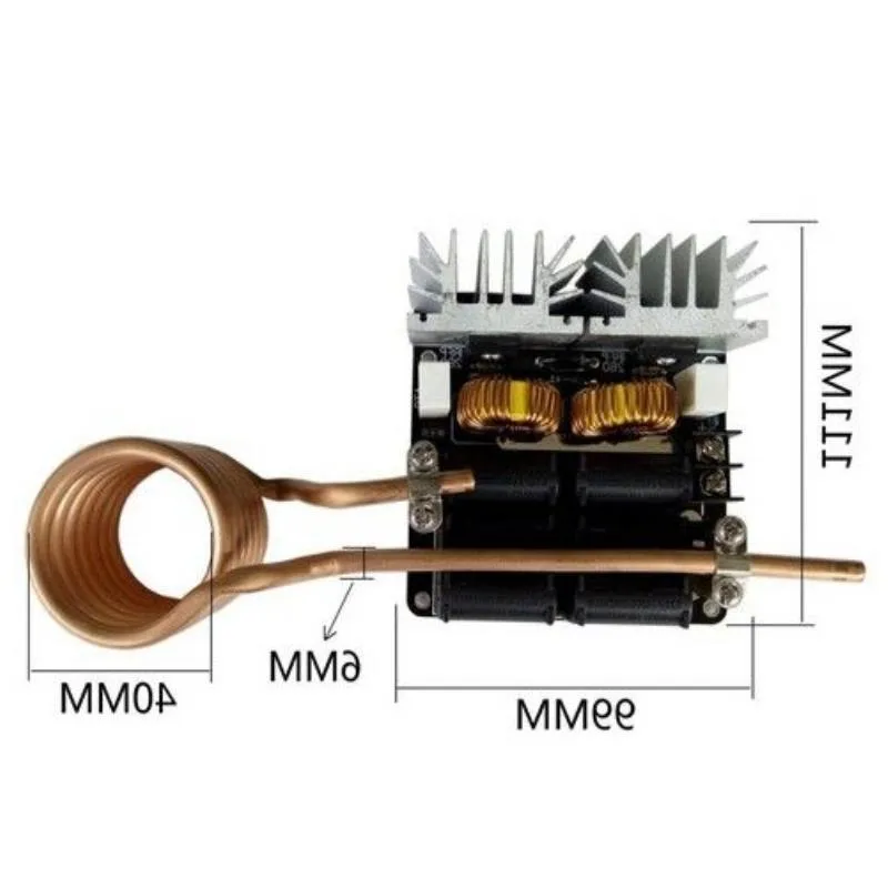 Wholesale 1000W ZVS Induction Heating Thermostat Board Module With Low ...