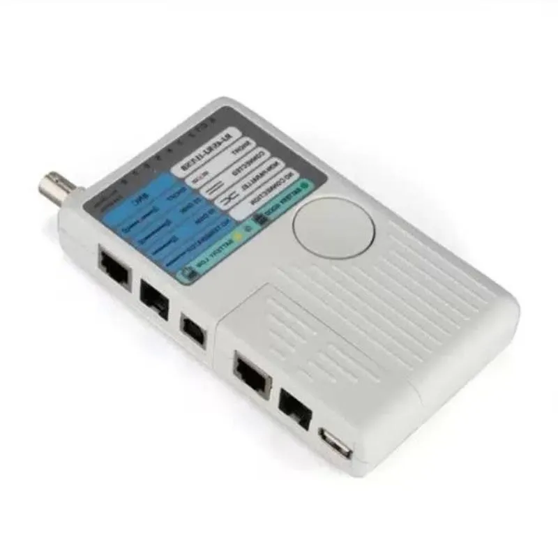 RCPUS Handheld Ethernet Network Cable Tester With USB, RJ45, BNC, And ...