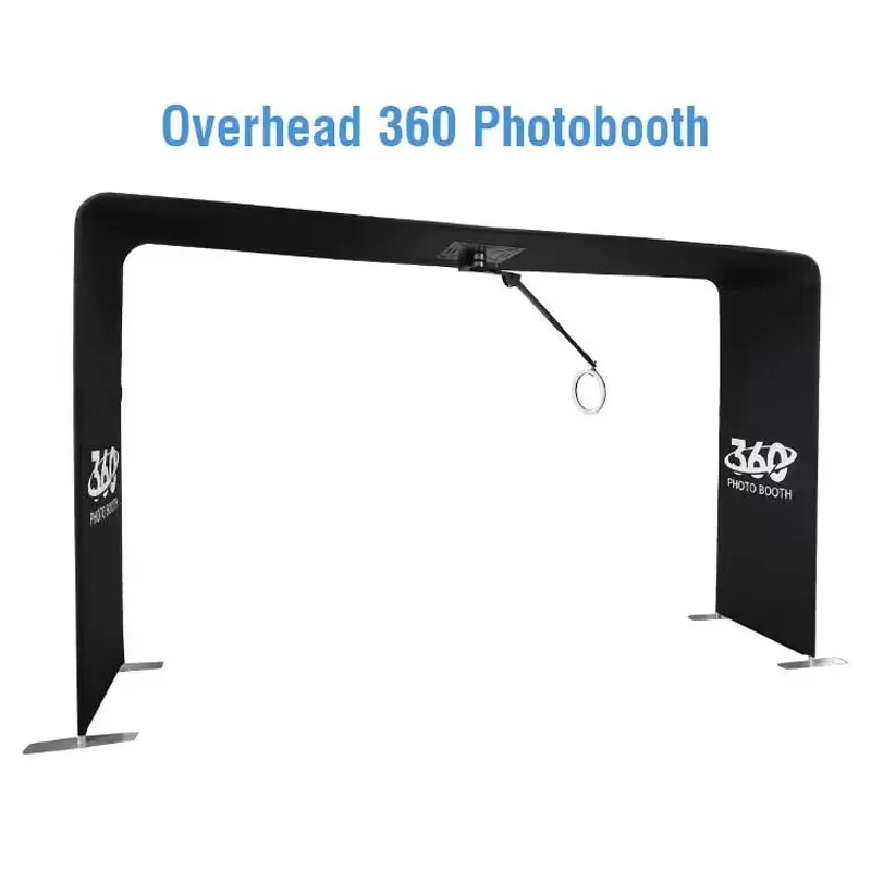 Overhead Automatic 360 Photo Booth Platform With Flight Case, Portable ...