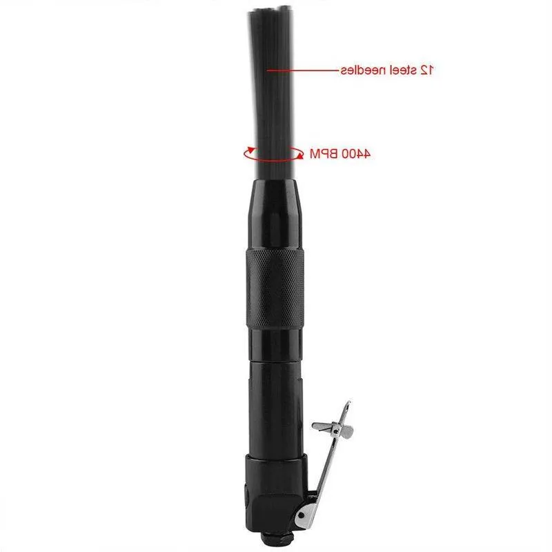 Pneumatic Needle Scaler: Professional Air Deburring Tool for Rust ...