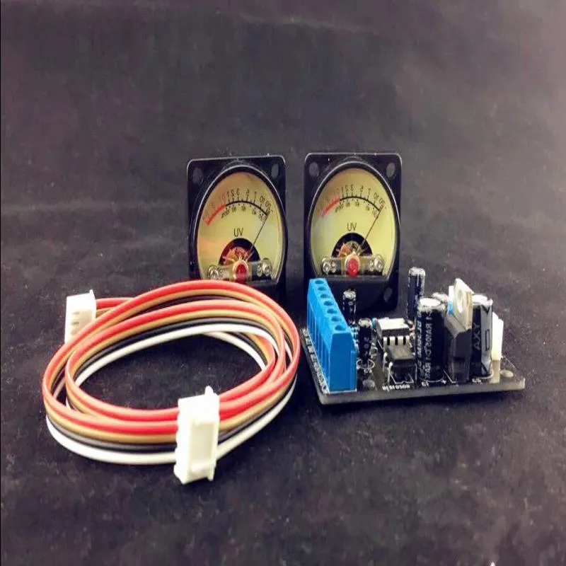 DIY Audio Power Amplifier Panel With VU Meter, DB Level, LED Responsive ...