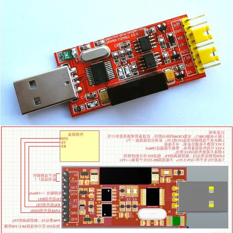 RS232 Female To USB Isolated Serial Module: High Speed 2Mbps, 1500V ...