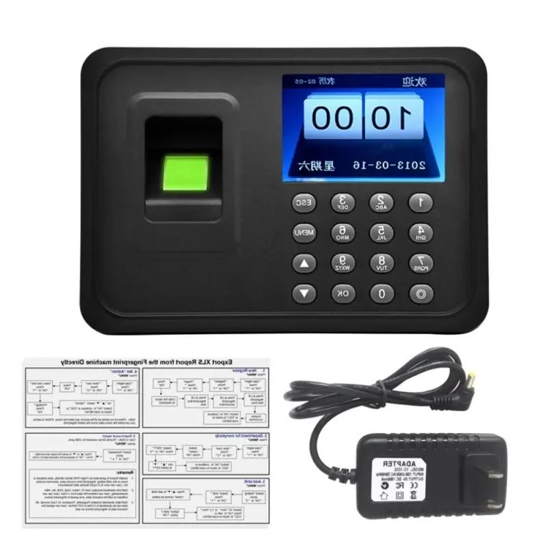 Biometric Time Clock System: Fingerprint Access Control For Efficient ...