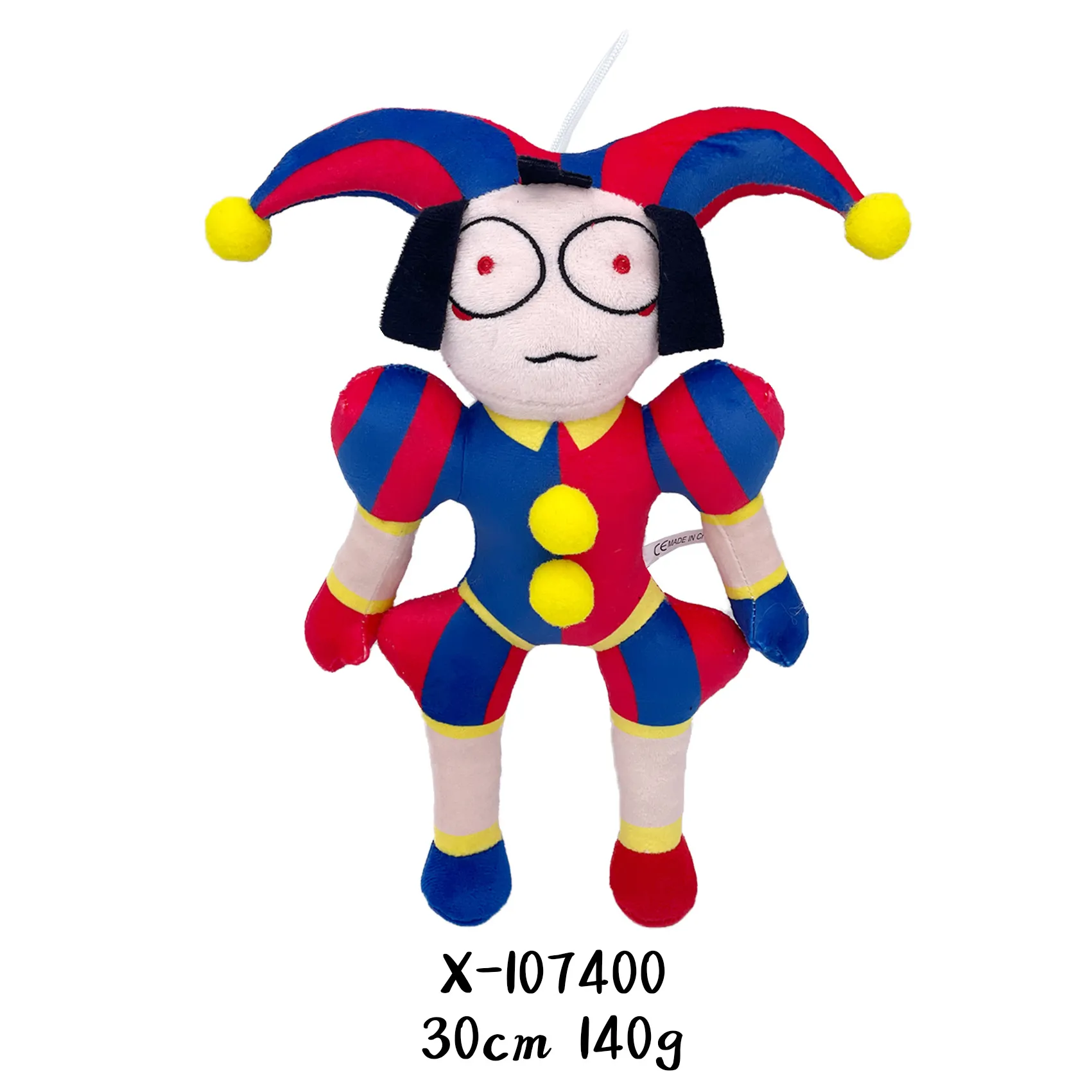 Digital Circus Cyber Circus Clown Plush Toy Doll From Fashionstype, $3. ...