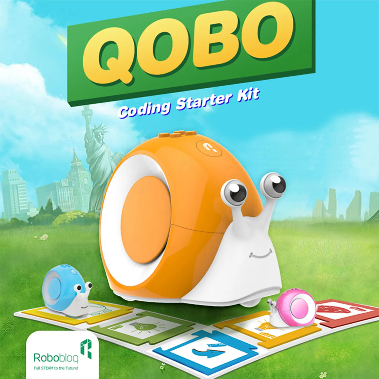 Other Toys Robobloq Qobo Robots For Kids Ages 3 6 Screen Free Early ...