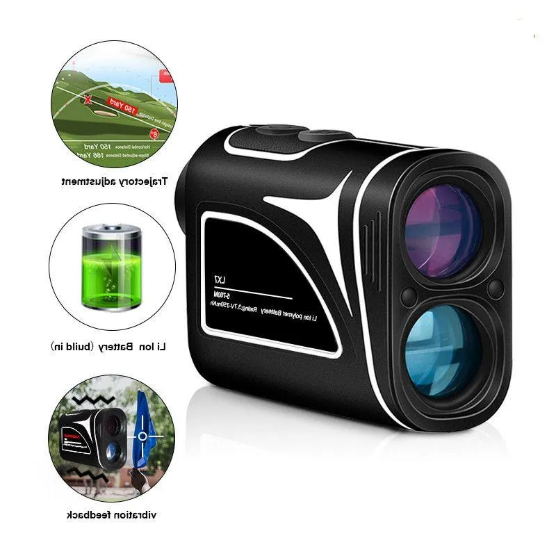 700M Laser Rangefinder - Rechargeable Golf Distance Finder with Slope ...