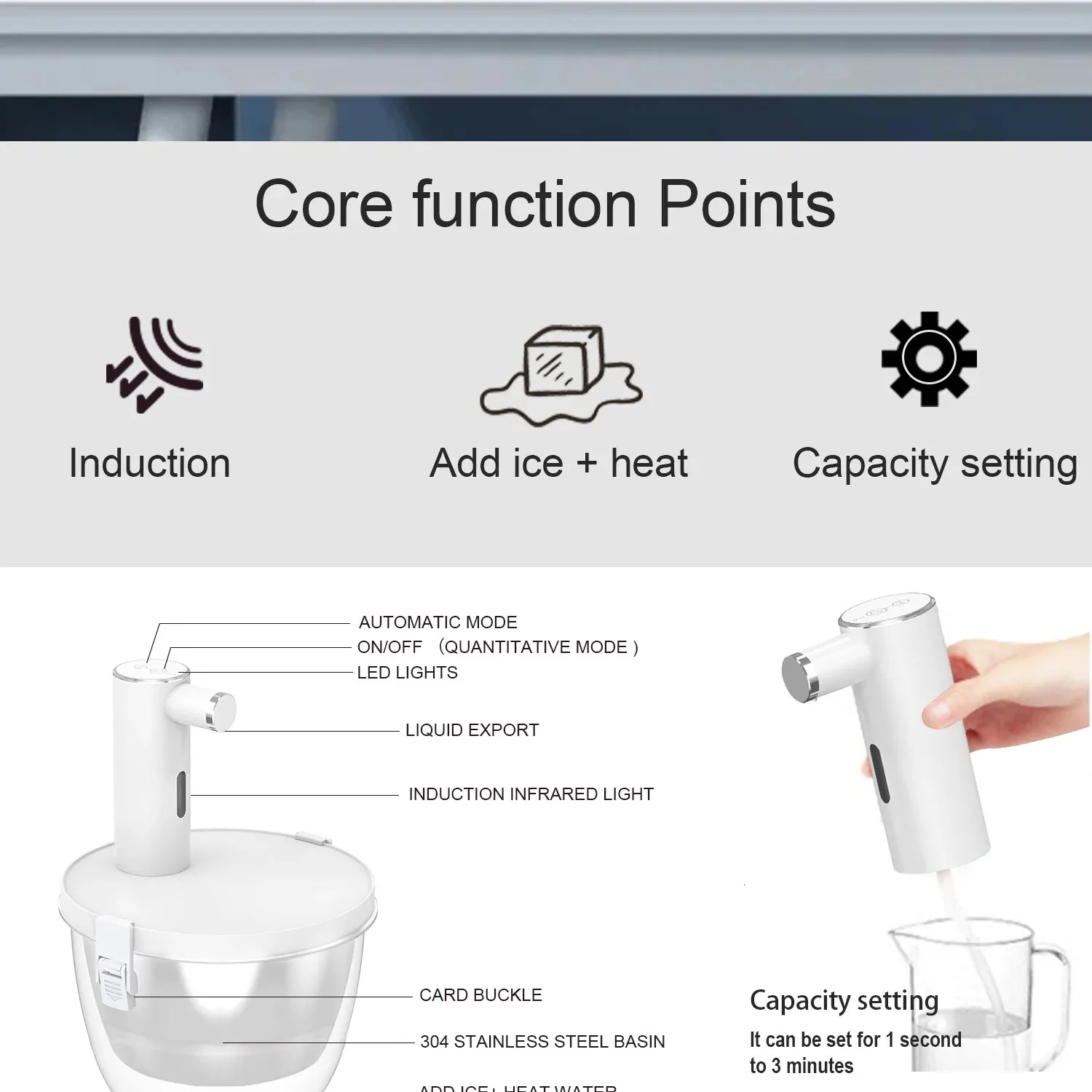 Smart Alcohol Dispenser: Professional Liquor Measuring Tool & Electric ...