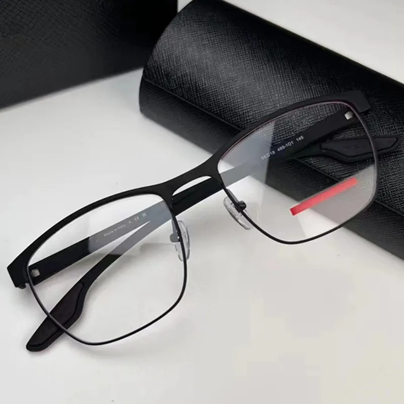 Full Frame Eyeglasses: Lightweight Metal Optical Frame For Men With ...
