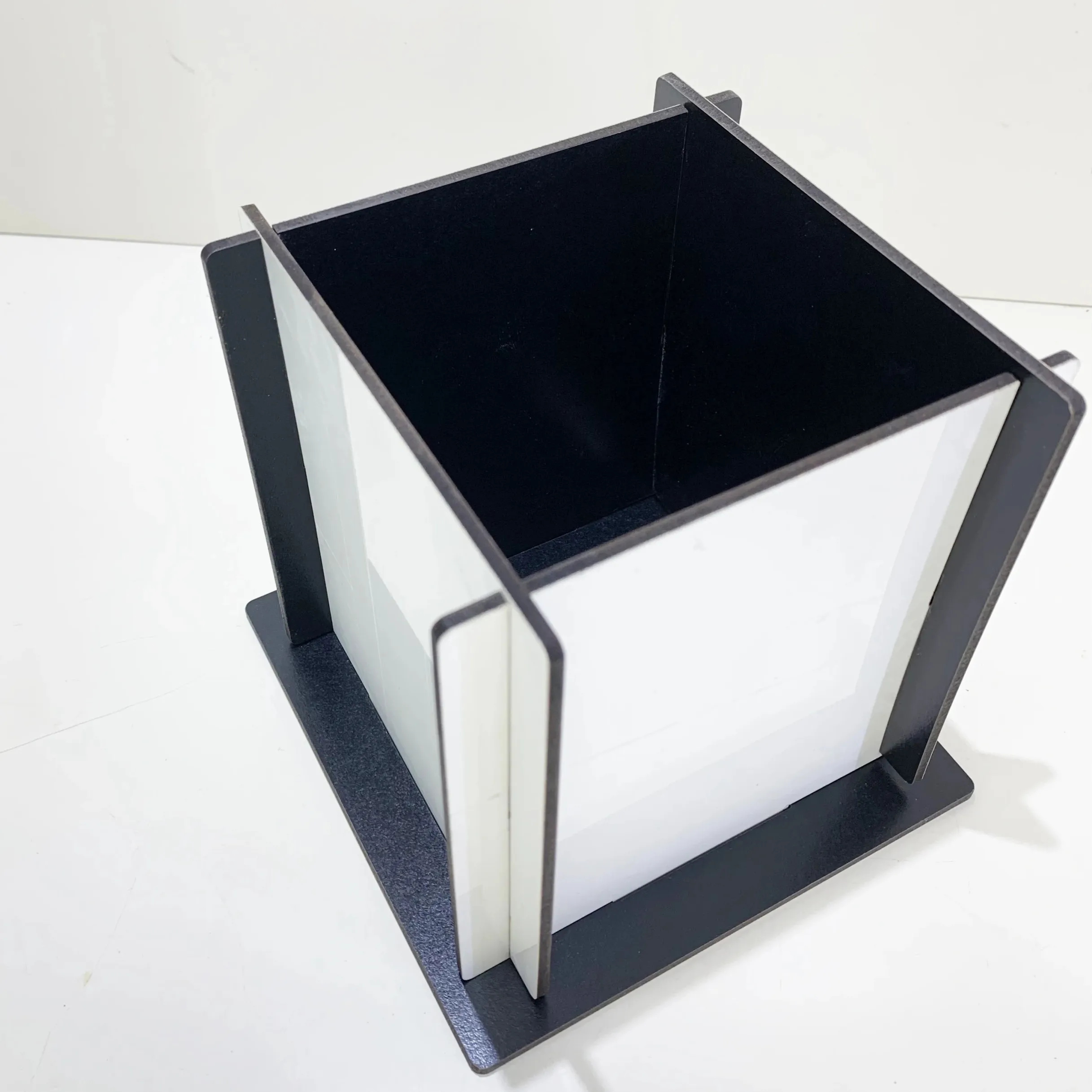 Transparent Flower Pots Sublimation MDF Flower Pot For Thermal Transfer ...