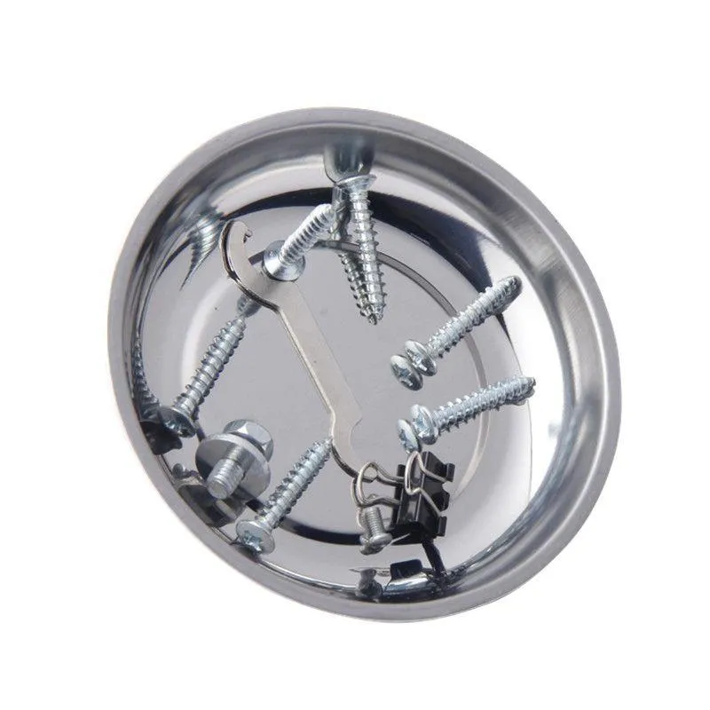 DHgate.com:Stainless Steel Magnetic Screw Tray, Circular Magnetic Tray ...