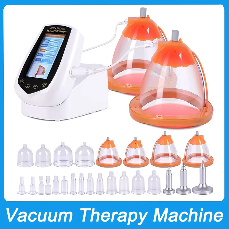 27 Cups Vacuum Pump Liposuction Cupping Therapy Breast Enlargement Body Lifting Slimming ...