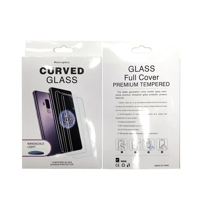 Full Adhesive Tempered Glass Case Friendly 3D Curved Full Glue ...