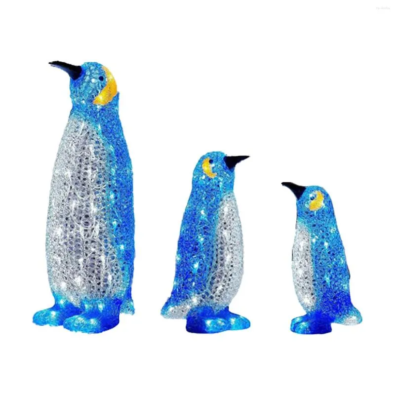 DHgate.com:Light Up Penguin Solar Powered LED Resin Statue Figurine for ...