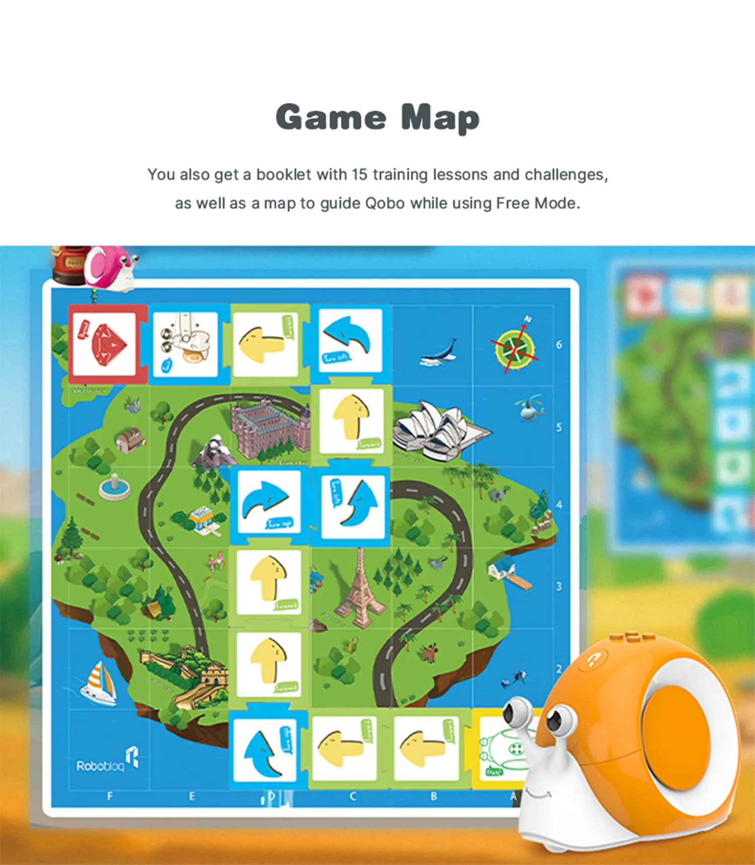 Other Toys Robobloq Qobo Robots For Kids Ages 3 6 Screen Free Early ...