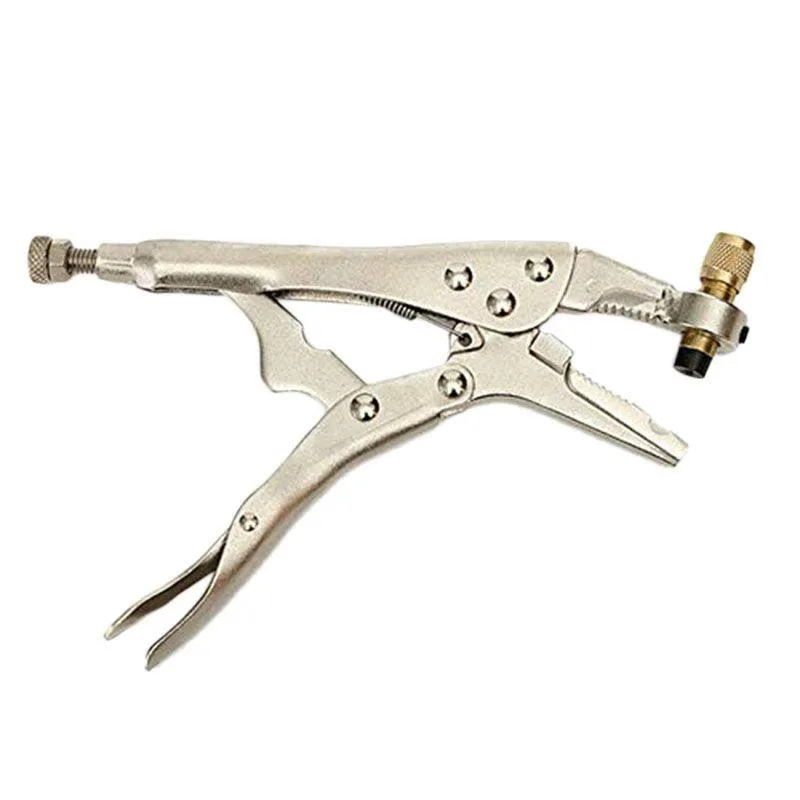 Freezer Lock Refrigeration Tube Locking Pliers Tool Copper Pipe Pinch ...