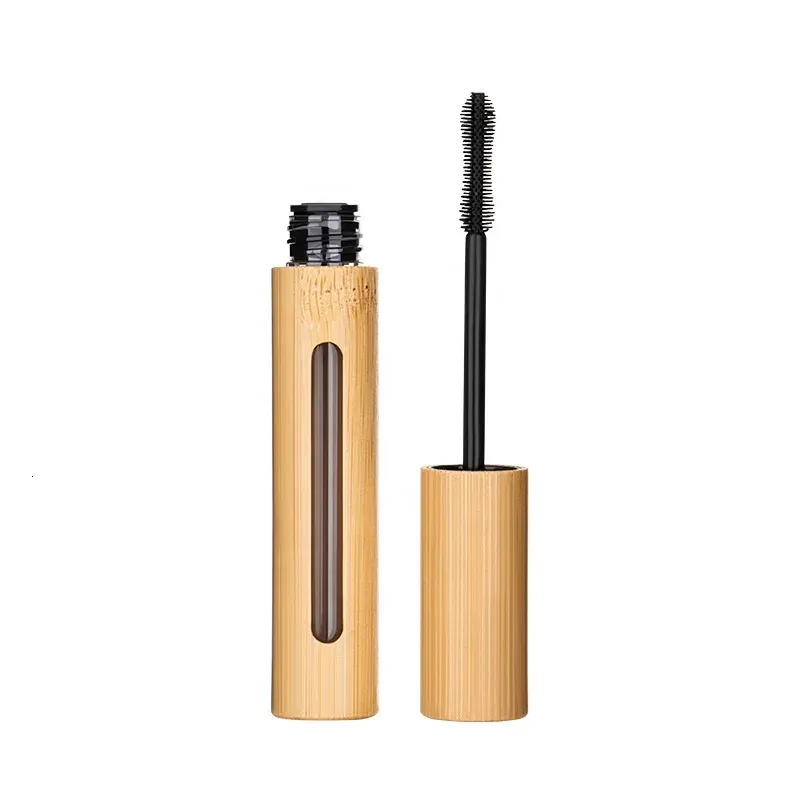 Refillable Bamboo Mascara Tubes - Empty Eyelash Cream Container Bottles ...