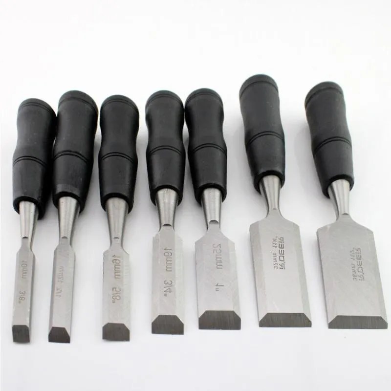 DHgate.com:8Pcs Premium Woodworking Chisels Set - Durable Carving Hewn ...