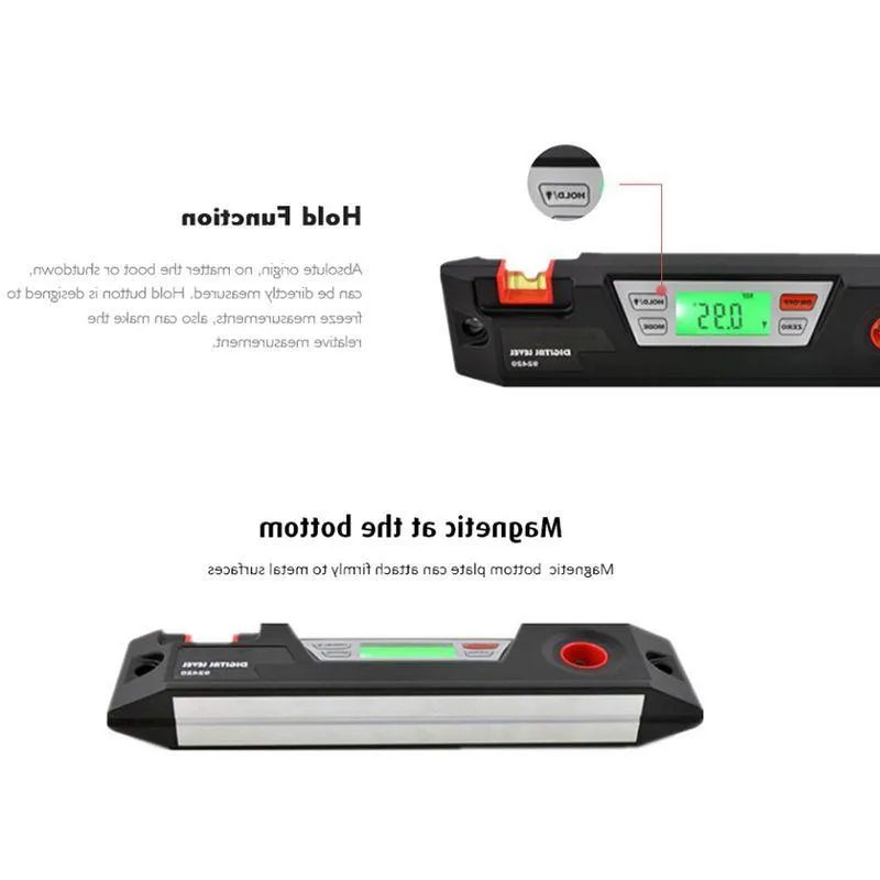 Wholesale Digital Angle Gauge Level Protractor With Magnetic Equator ...