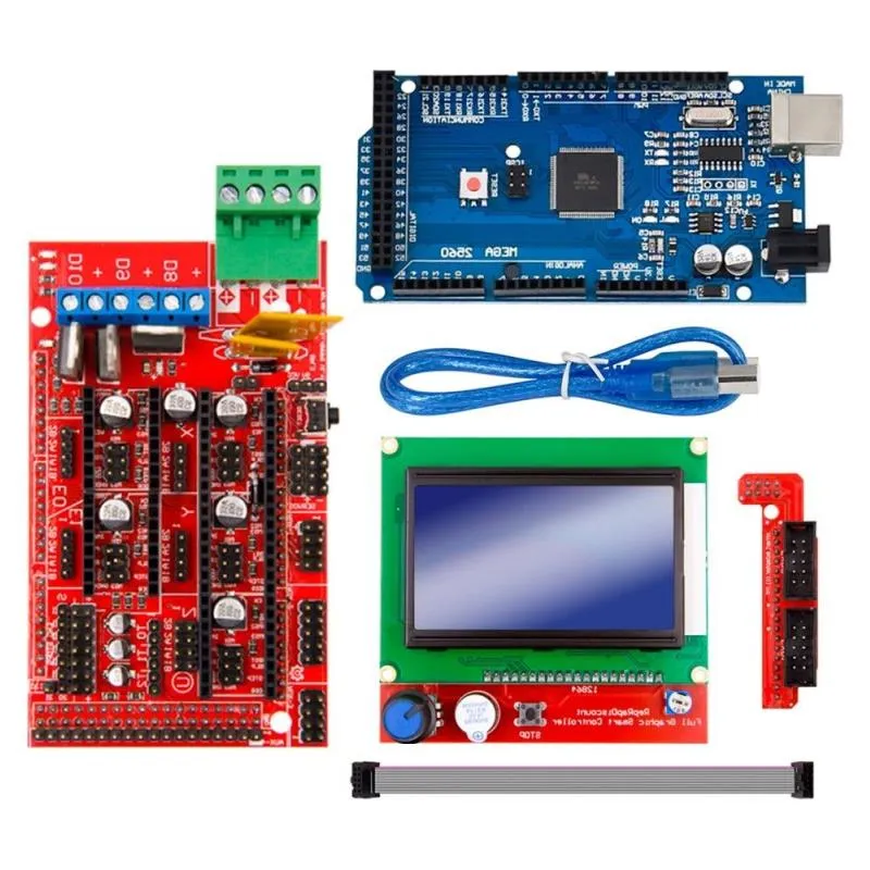 Wholesale Mega 2560 R3 3D Printer Kit With Includes RAMPS14 Ipega ...