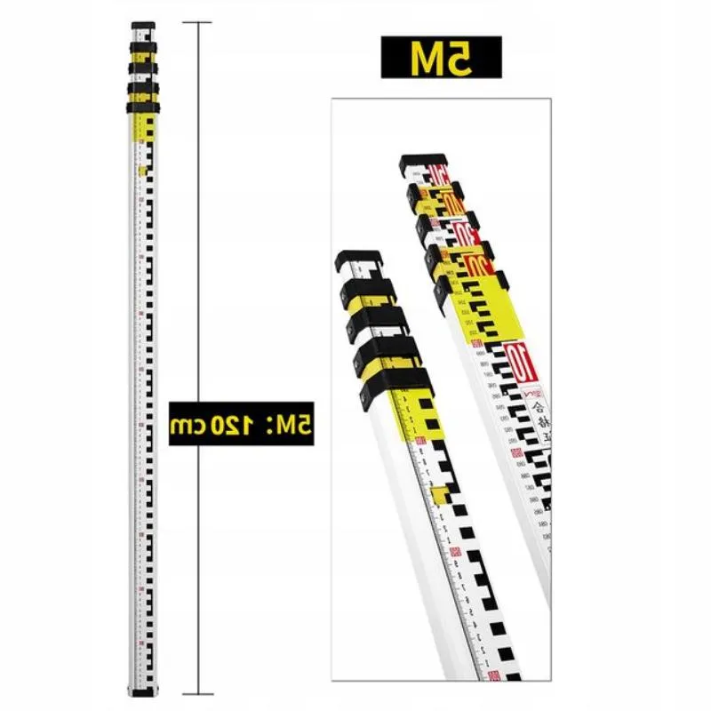 Accurate Optical Level Kit Height Measuring Ruler, 32X Magnification ...