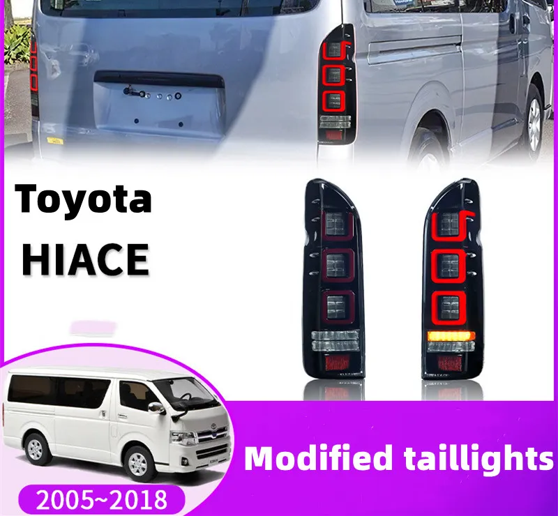 Car Tail Lights For Toyota HIACE 20 05 20 24 Signal Lamp Modified LED ...