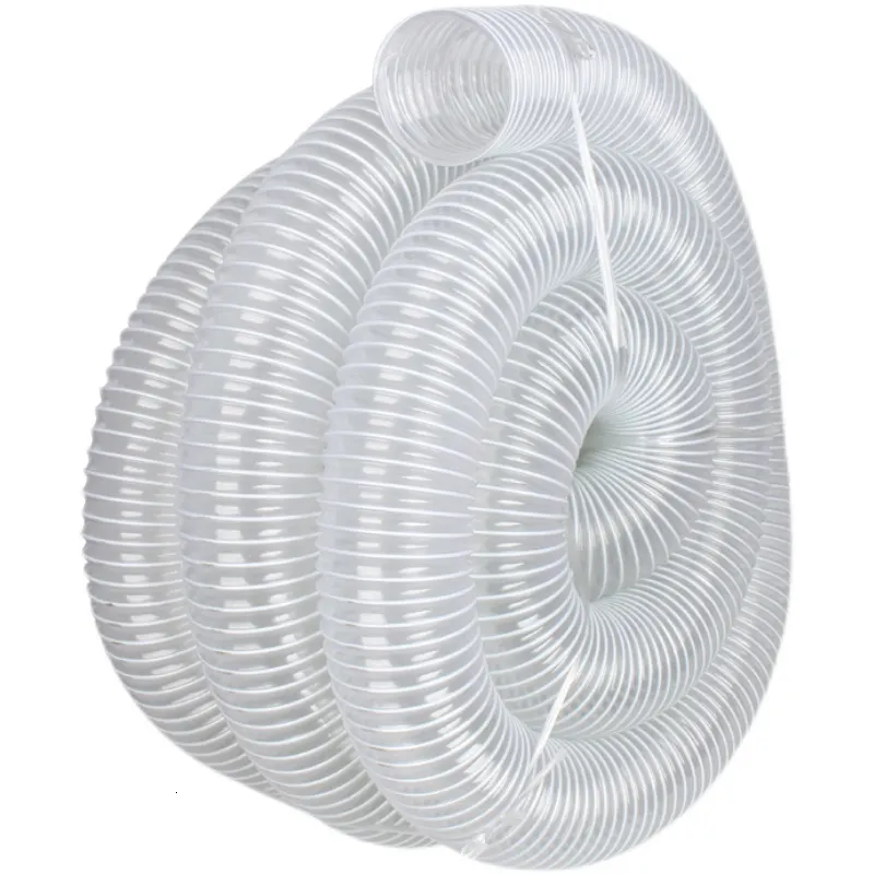 1M Steel Wire Reinforced PVC Hose - 80/100/150mm Dust Collection Tube ...