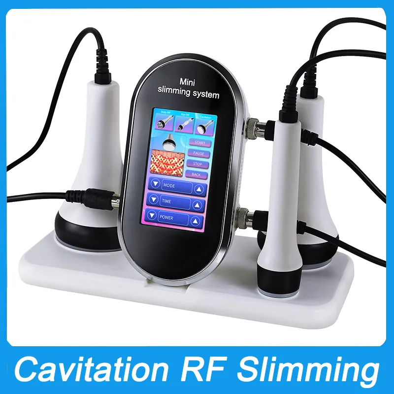 Portable 3 In 1 Body Lipo Cavi RF 40K Cavitation Slimming Machine Home ...