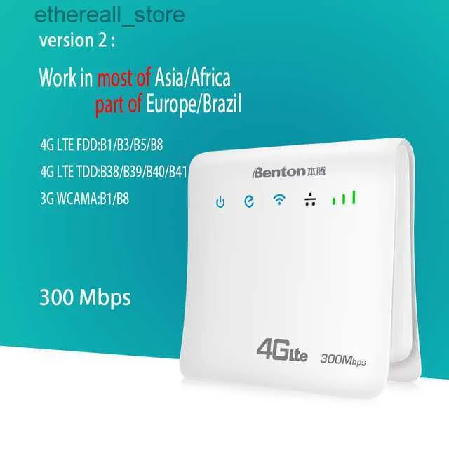 Routers Benton Unlocked 4G Wifi Lte Router To Wired CPE Amplifier ...