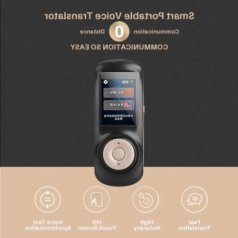 Traduttore Di Lingua Vocale Portatile, Traduzione Rapida A 2 Vie ...