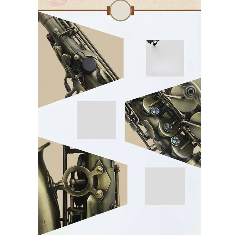 Antique Green Stephanhouser Alto Saxophone In E Flat With Carved ...