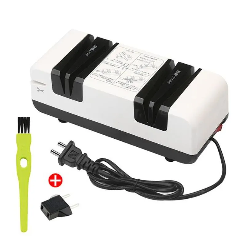 Electric Knife Sharpener - 220V Household Fast Sharpening System, Automatic Grindstone, Multi ...