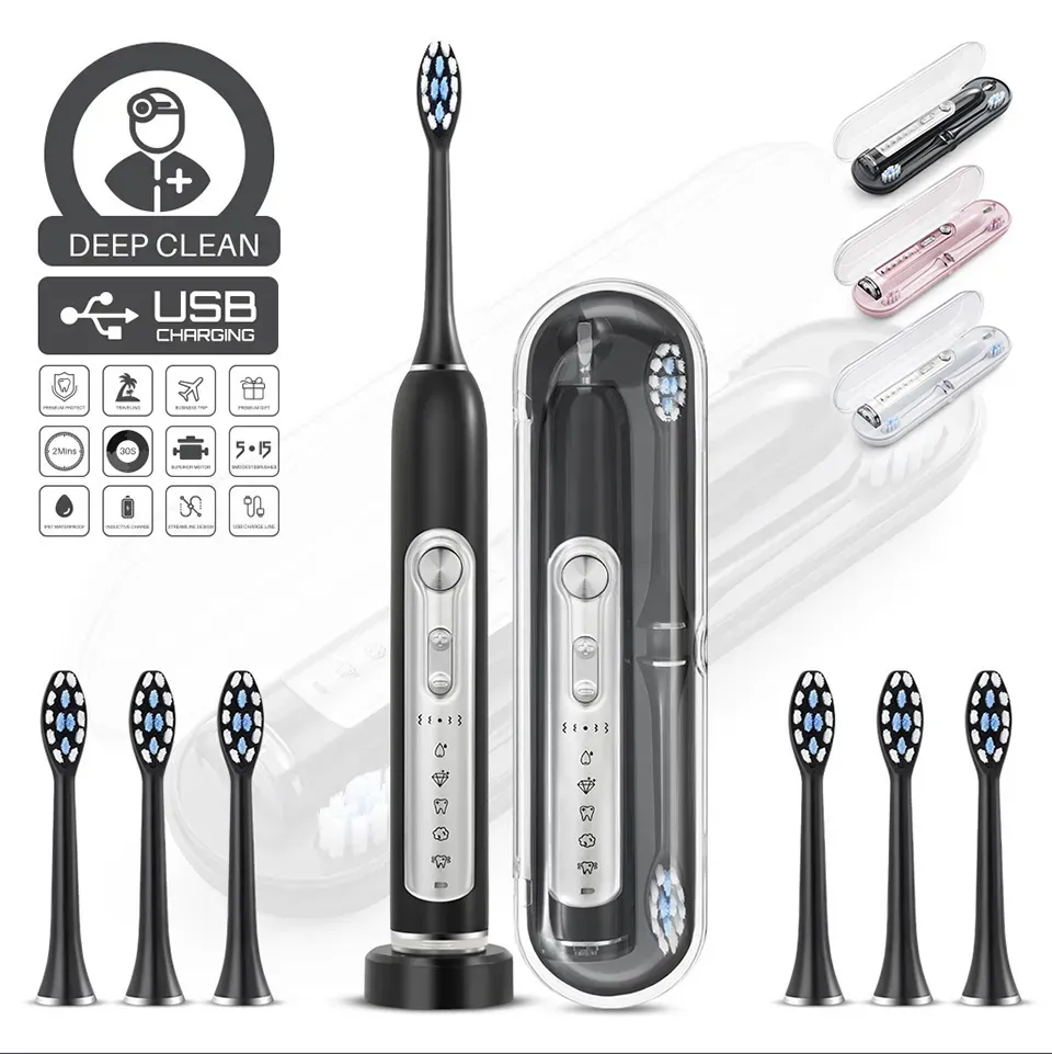 Toothbrush SUBORT Super Sonic Electric Toothbrushes For Adults Kid ...
