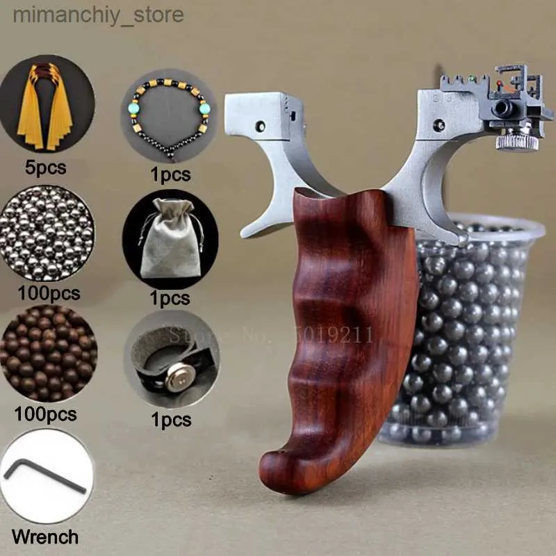DHgate.com:Professional Hunting Slingshots: Stainless Steel + Wood ...