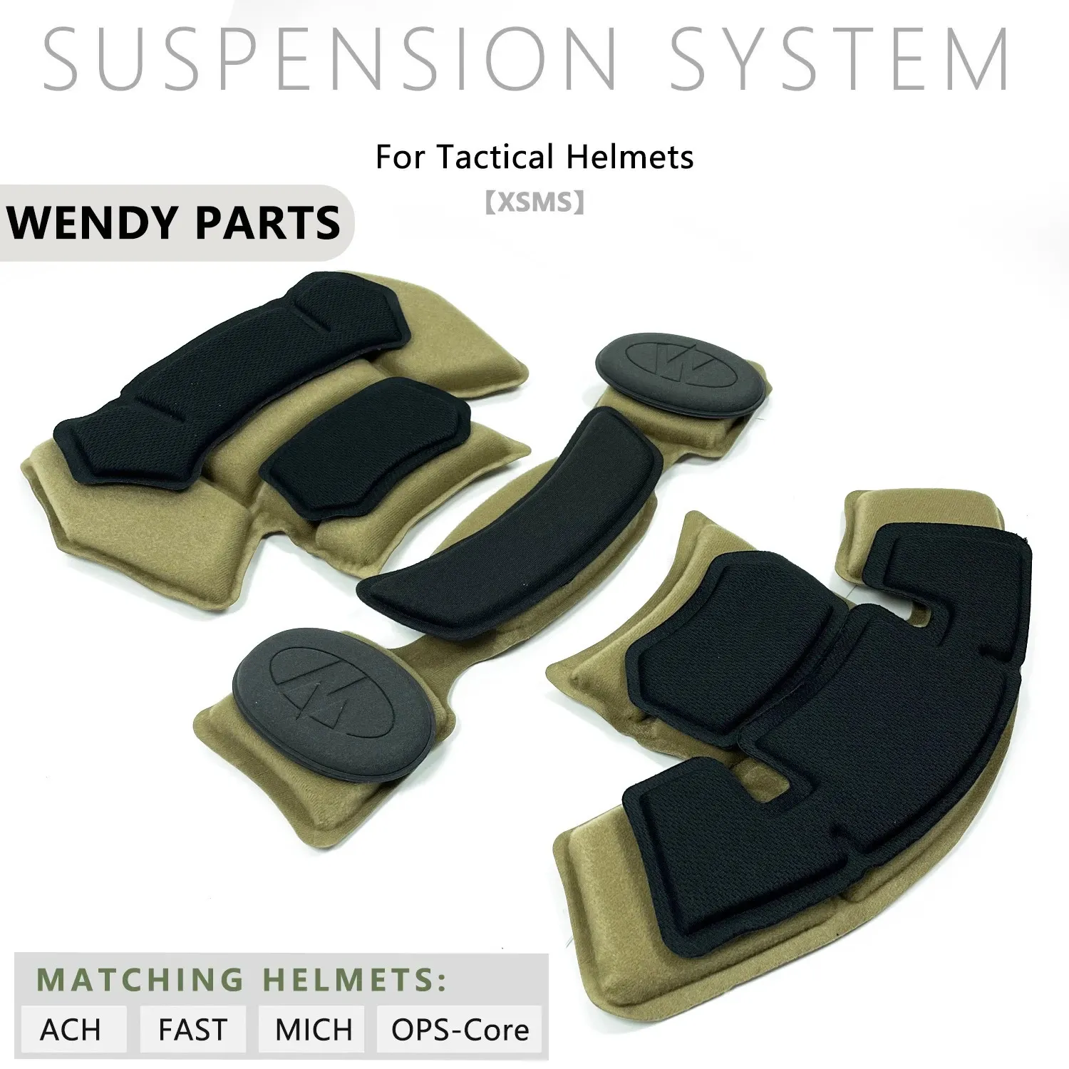 DHgate.com:Enhanced Tactical Helmet Memory Foam Pads for Airsoft ACH ...