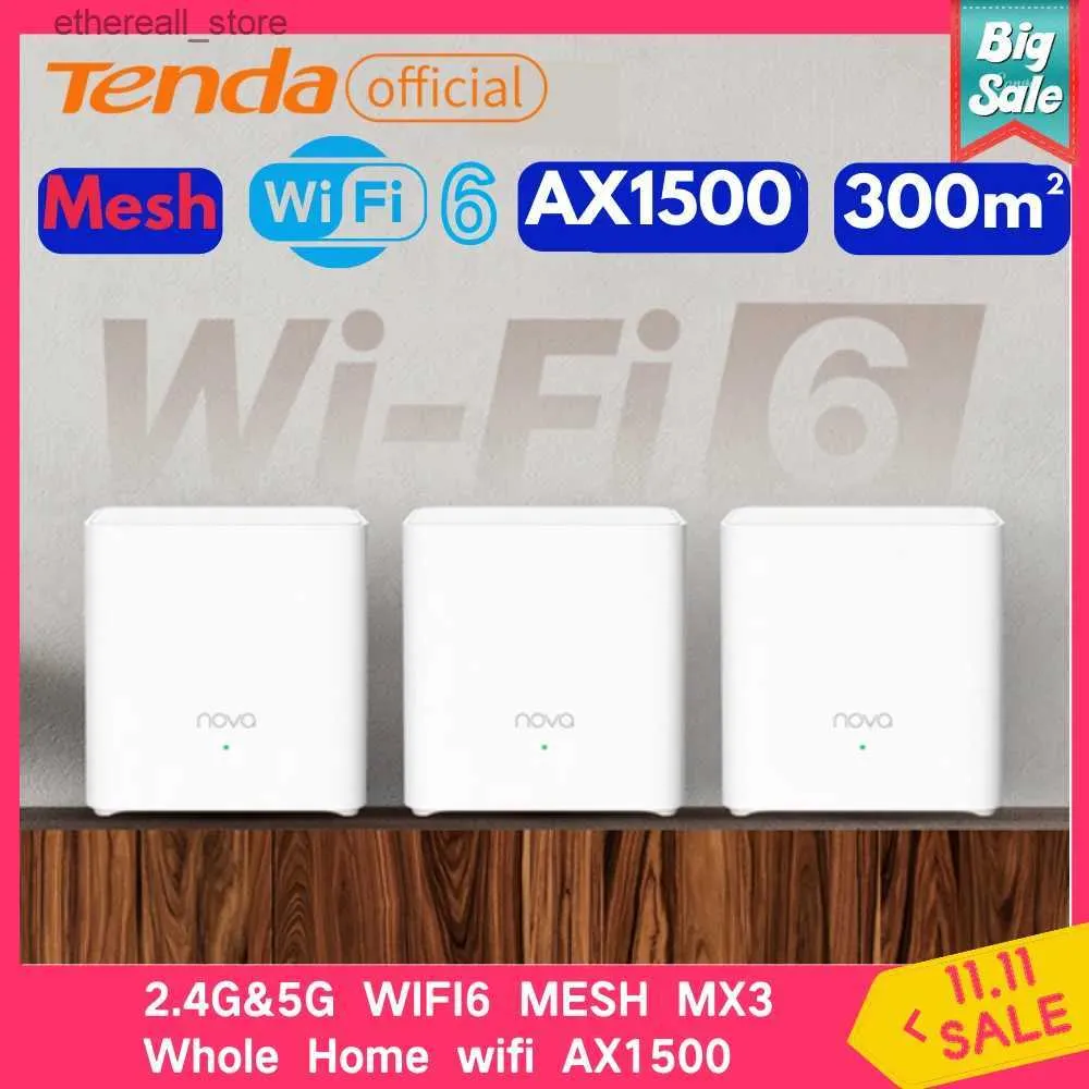 DHgate.com:Tenda AX1500 Mesh WiFi 6 Router: 2.4G/5G Dual-Band Whole ...