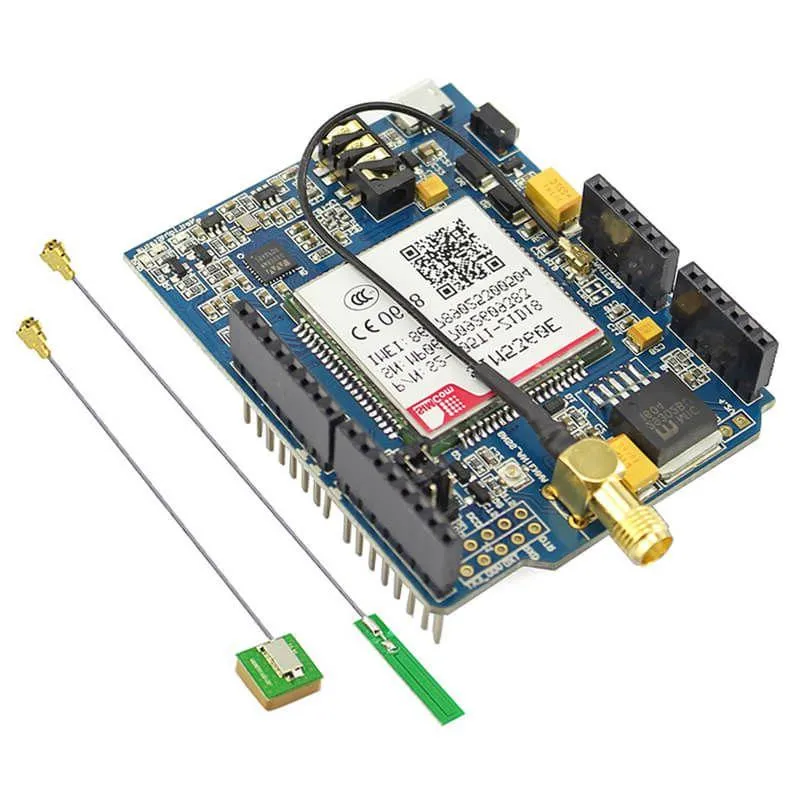 3G Shield for Arduino Mega - SIM5360E GSM/GPRS/EDGE Module with A-GPS ...