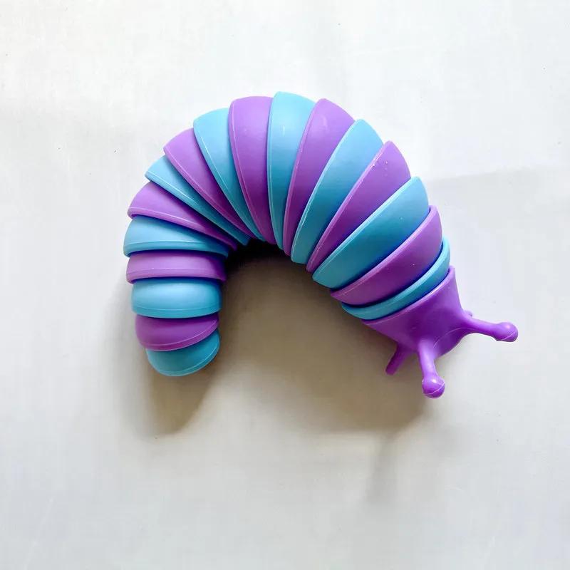 Slinky 3D Printed Slug Stress Relief Toy For Kids And Adults Perfect ...