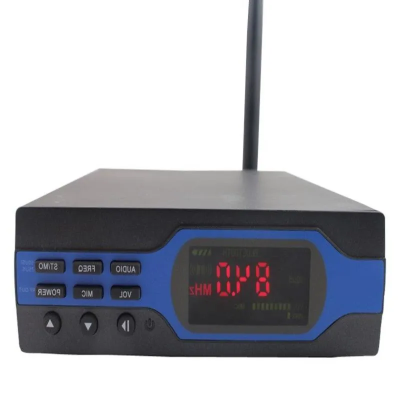 FU X01BK 1W FM Transmitter With Bluetooth Module Portable FM Radio ...