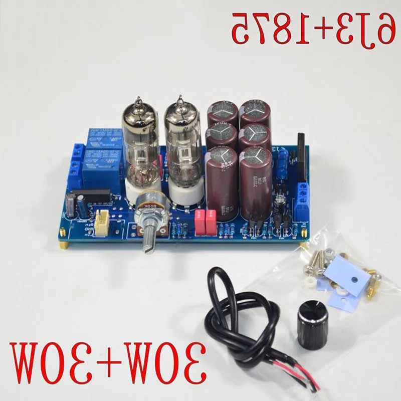 HiFi Tube Amplifier Preamp: Compact 6J3 Valve Audio Power Amp Kit, 30W ...