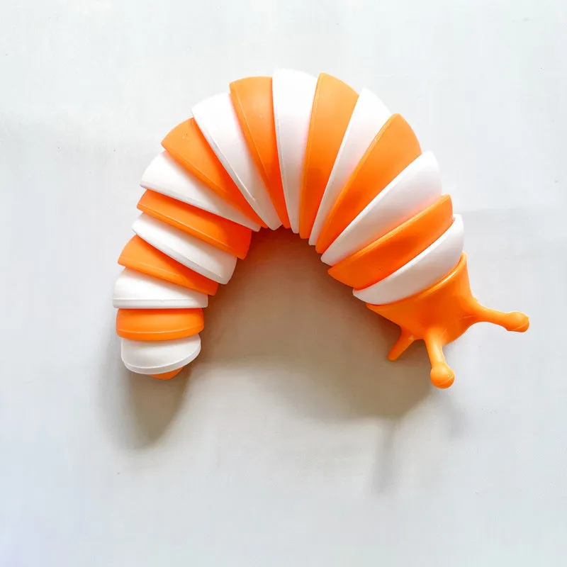 Slinky 3D Printed Slug Stress Relief Toy For Kids And Adults Perfect ...